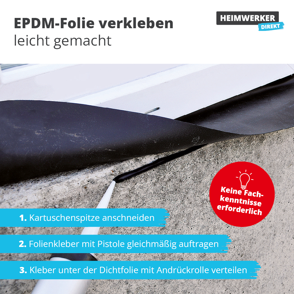 Epdm Folie Verkleben