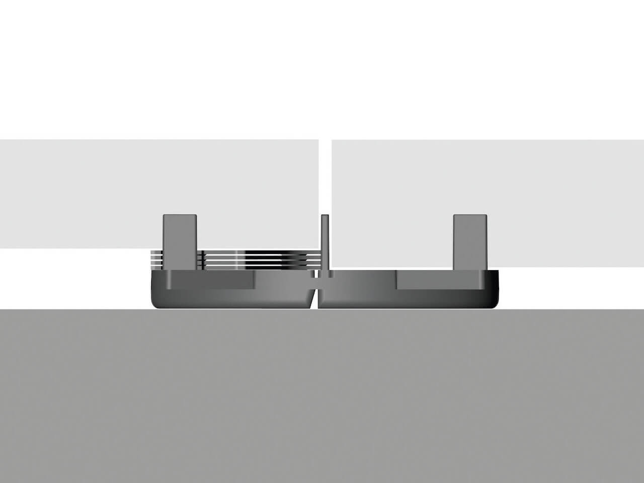 Plattenlager - flexibles Terrassenlager