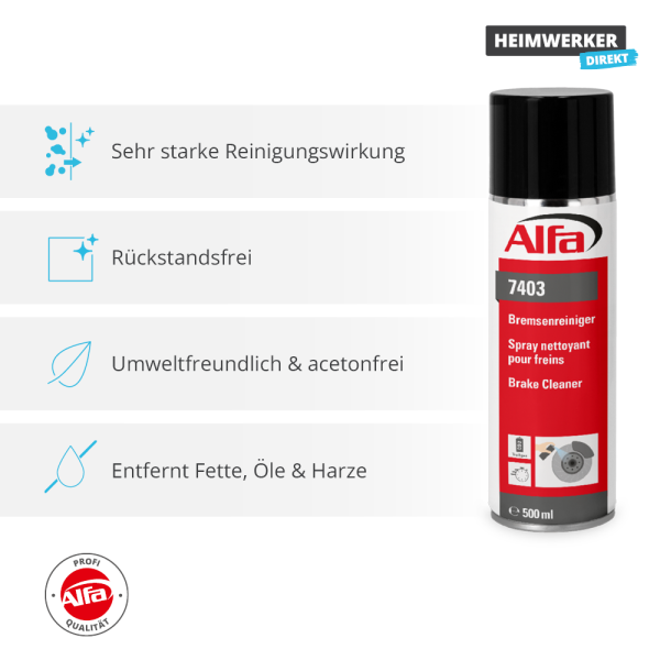 Bremsenreiniger online ab 1,53 €/St. kaufen