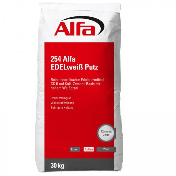 Mineralischer Edelputzmörtel auf Kalk-Zement-Basis